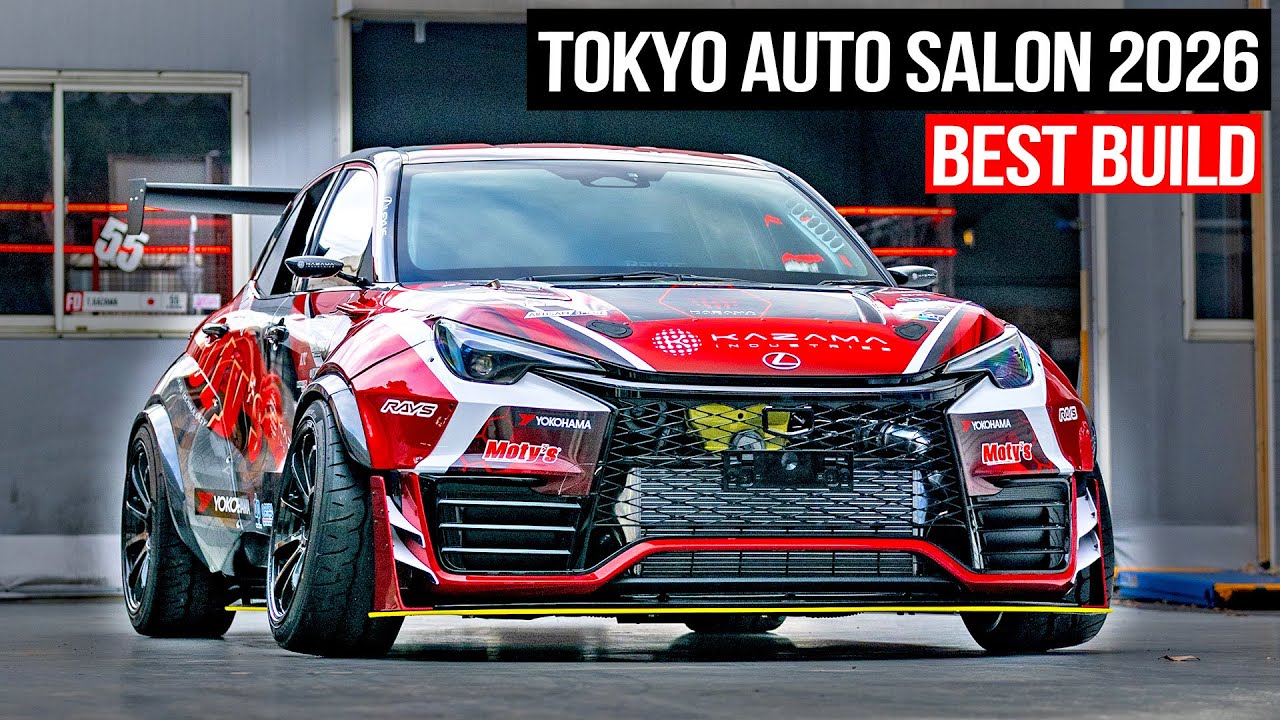 Lexus LBX converted to RWD 1000HP 2JZ - Tokyo Auto Salon 2026 best build!