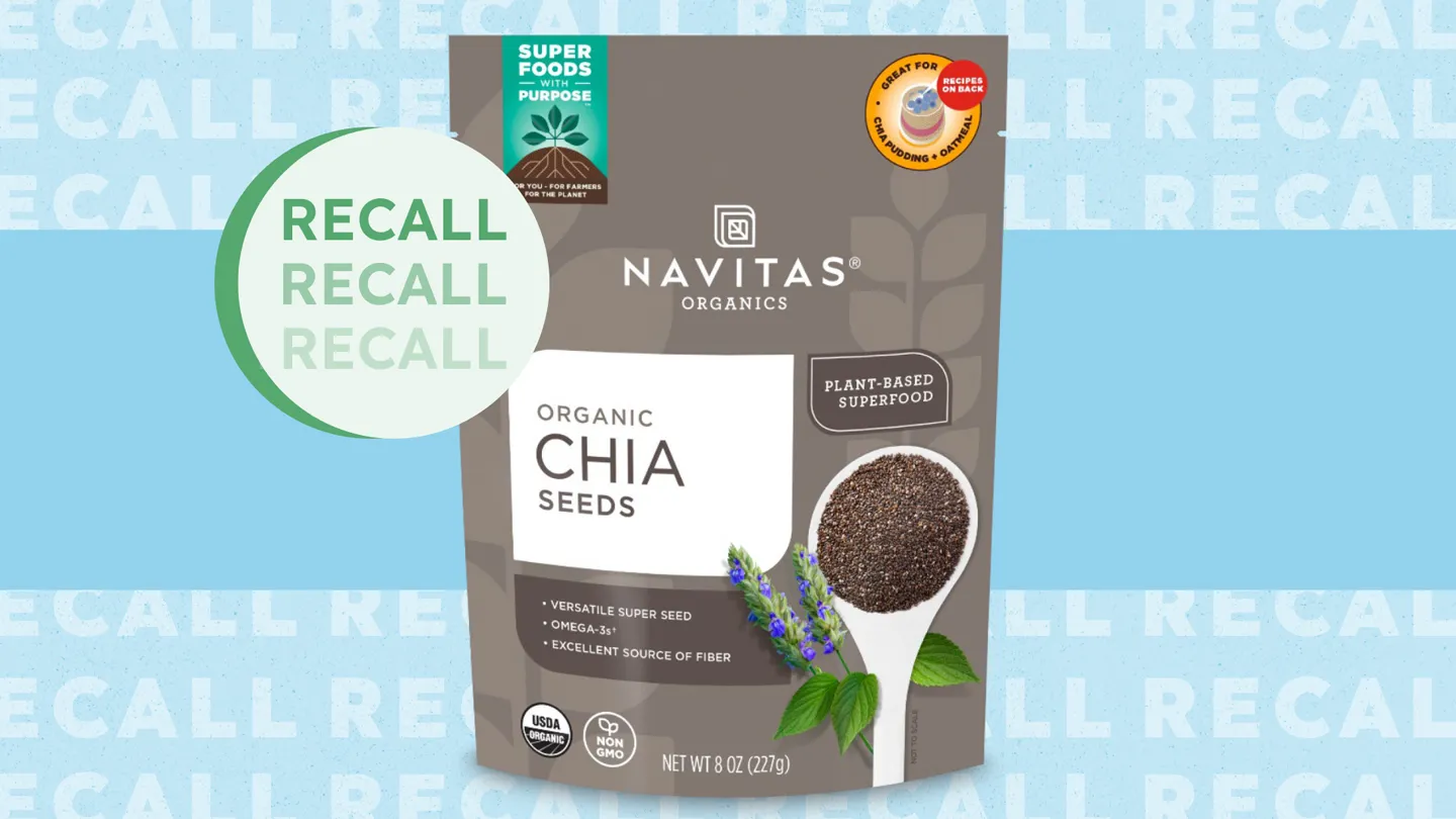 Chia seeds sold by Whole Foods and Amazon recalled for salmonella risk