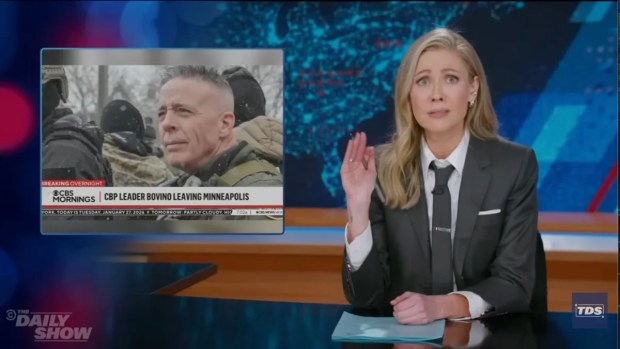 'The Daily Show' jokes fired ICE commander Greg Bovino was so bad at ...