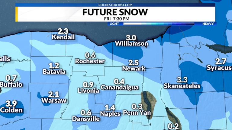 Weather forecast: It is still cold with snow along the lake