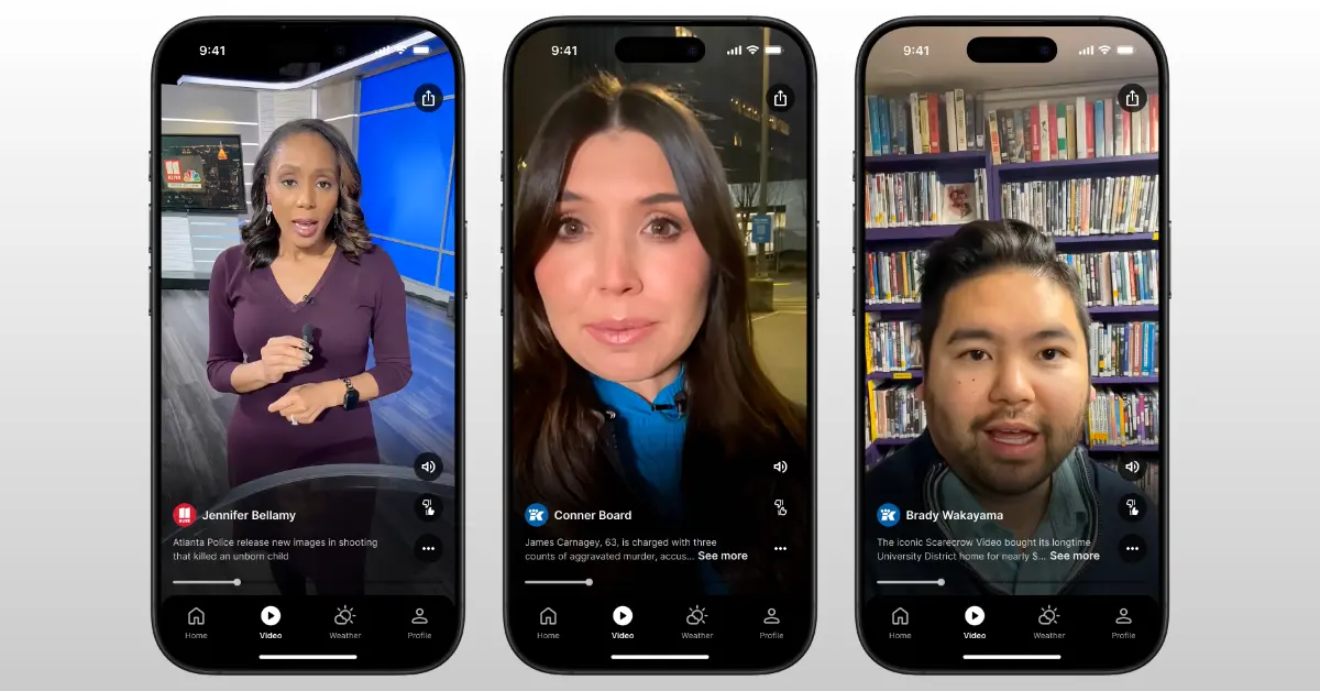 TEGNA refreshes mobile apps with personalized news, vertical videos