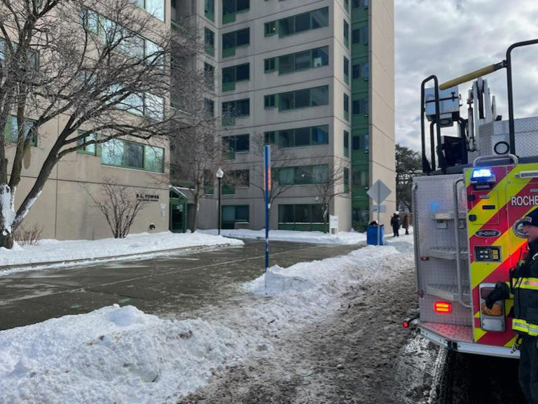 Fire at South Ave. high rise caused by cooking accident, one person treated