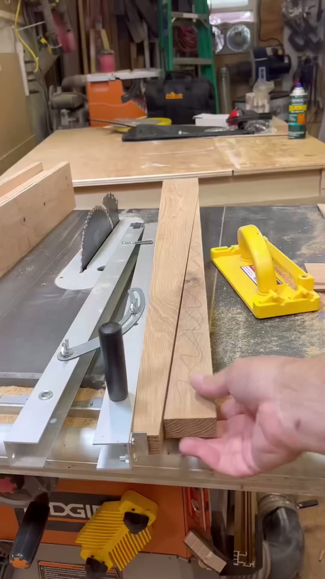 Adjustable taper jig for the tablesaw #woodworking #woodworkingtools # ...