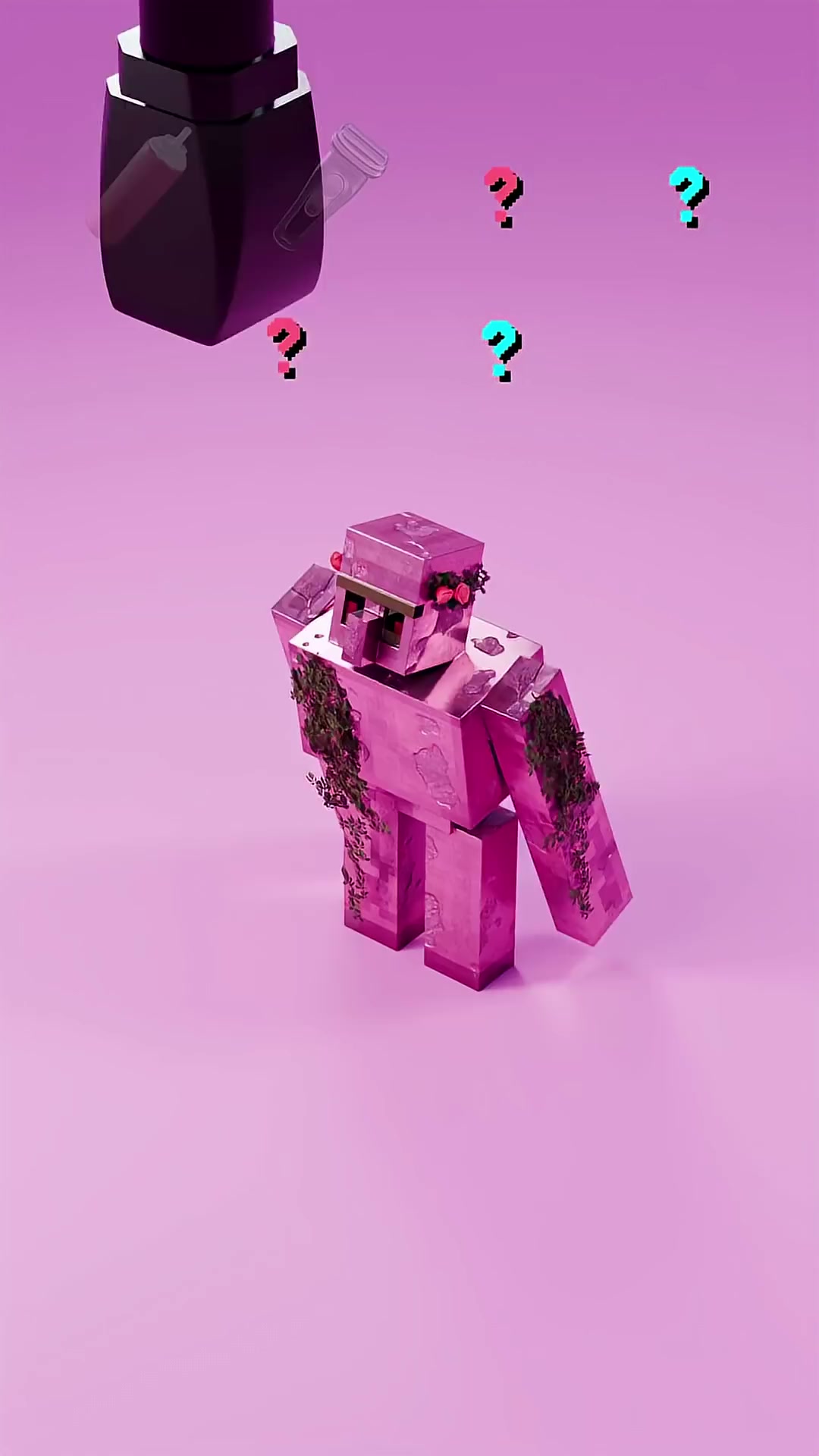 Girls vs boys beauty routine 💅 satisfying 3D cloth and fluid animation