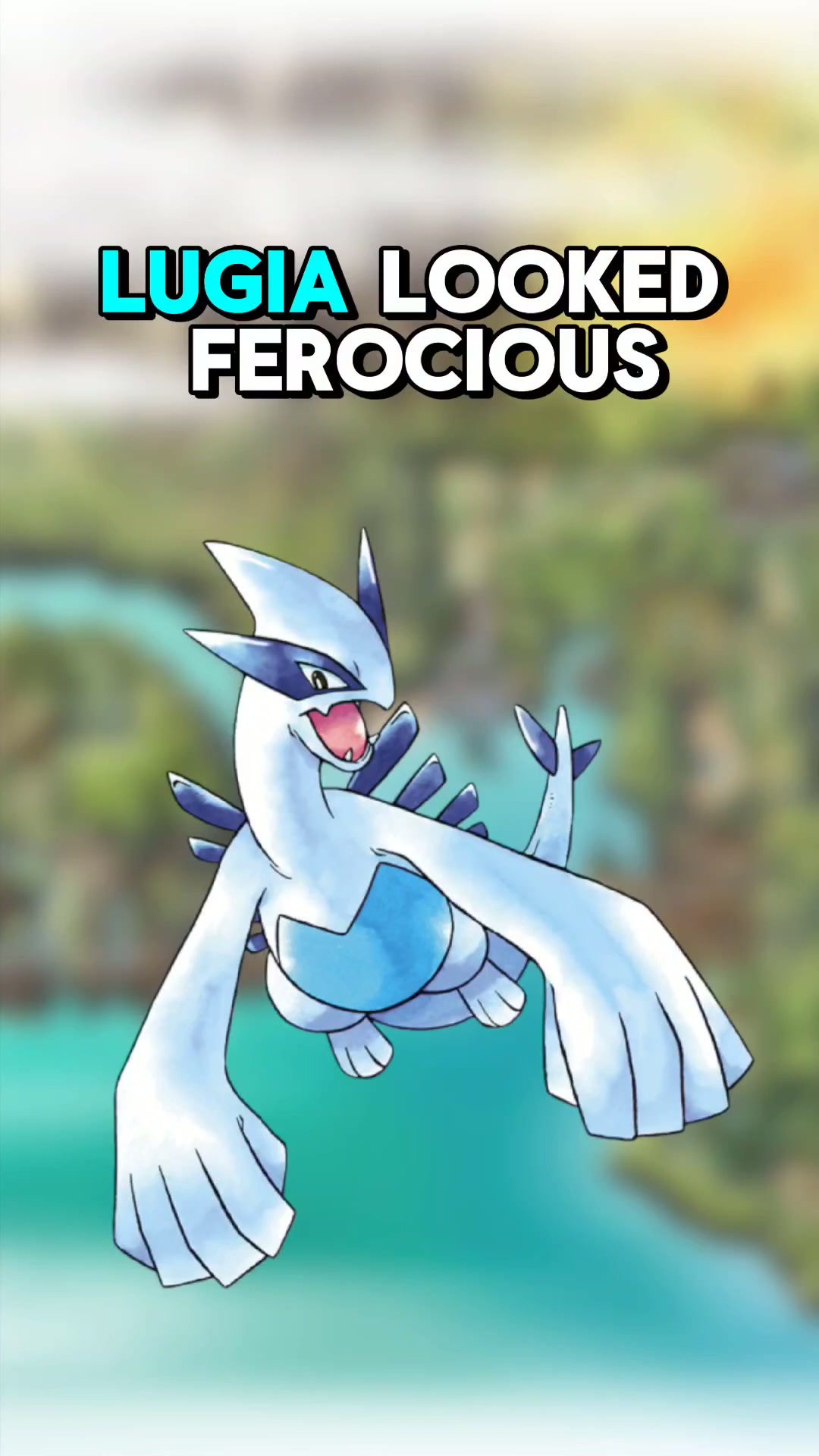 Lugia in generation II: The legendary Pokémon’s epic origins! #shorts # ...