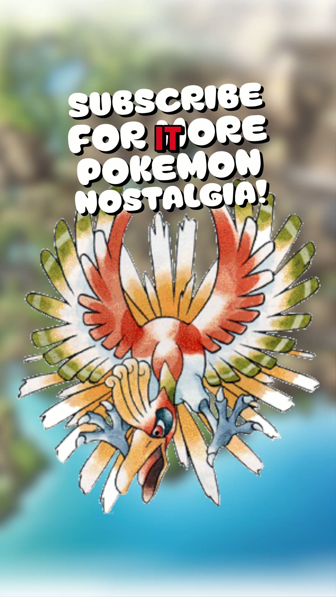 Ho-Oh in generation II – legendary evolution! #shorts #pokemon