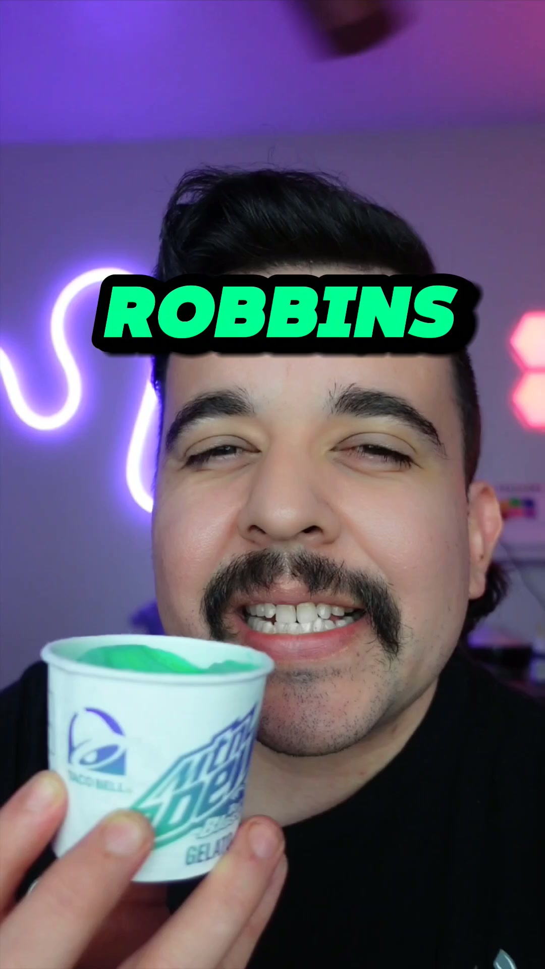 Baja Blast gelato review! Is it worth the hype? #shorts #tacobell #fastfood