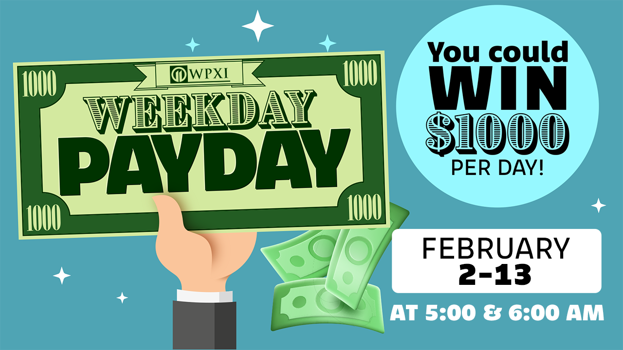 Weekday payday: You could win $1,000