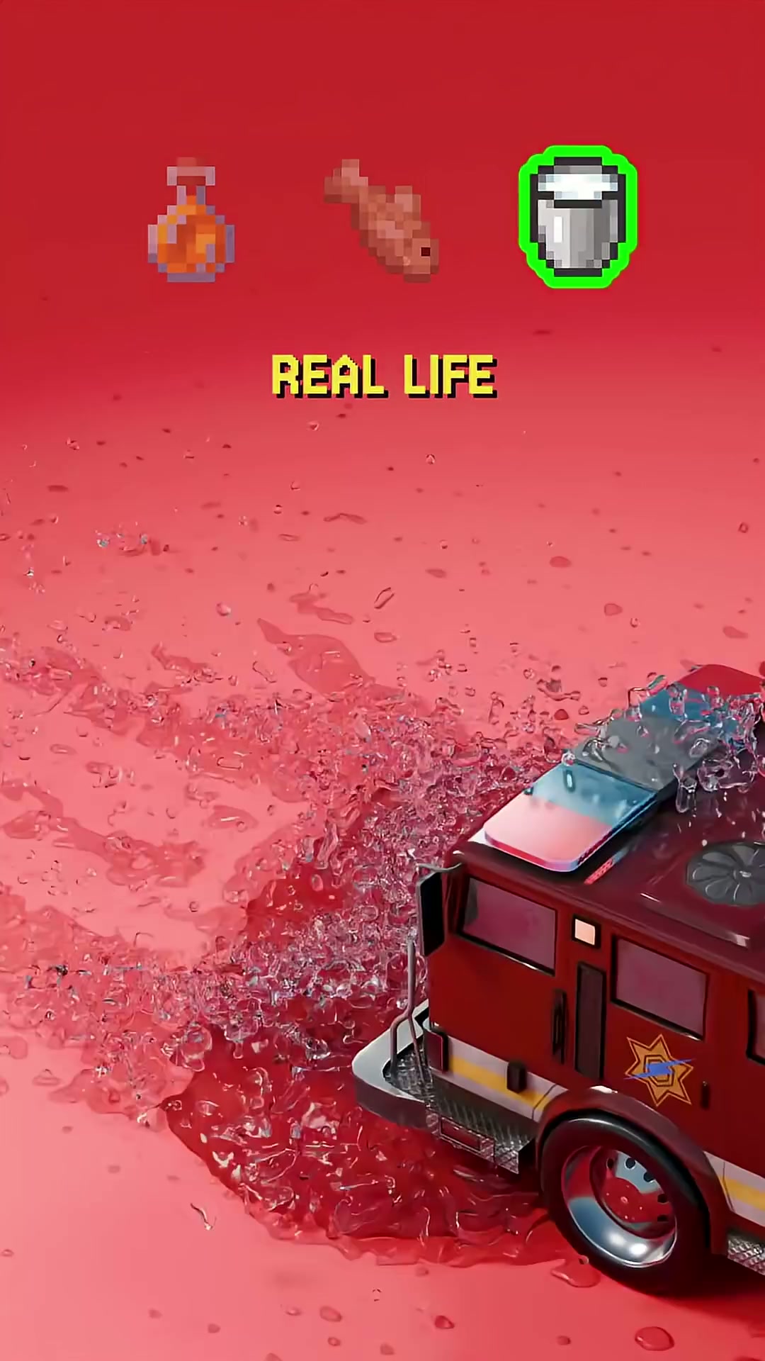 Minecraft villager eats 3 dangerous foods ⚠️ satisfying 3D simulation