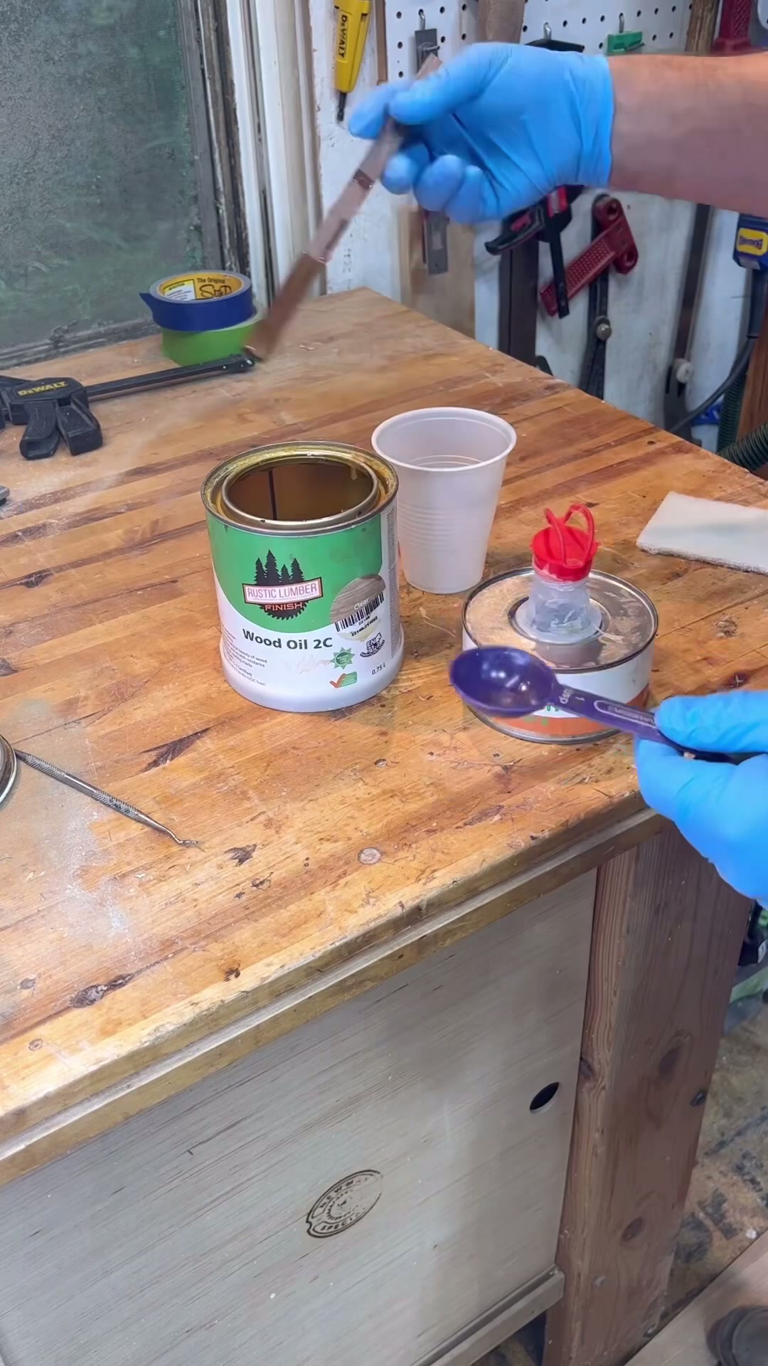 Finishing a brass and wood cookie #diy #woodworking #woodart