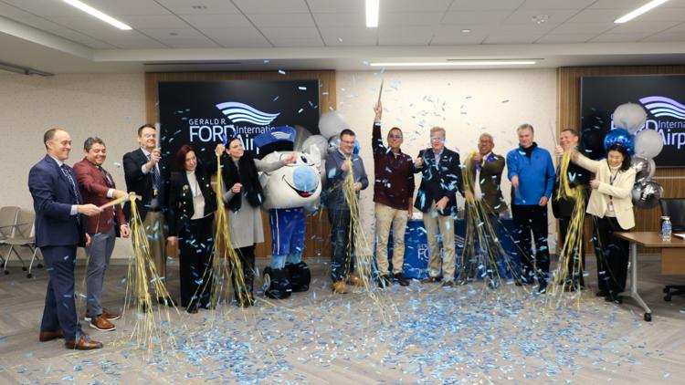 Gerald R Ford International Airport celebrates record-breaking numbers ...