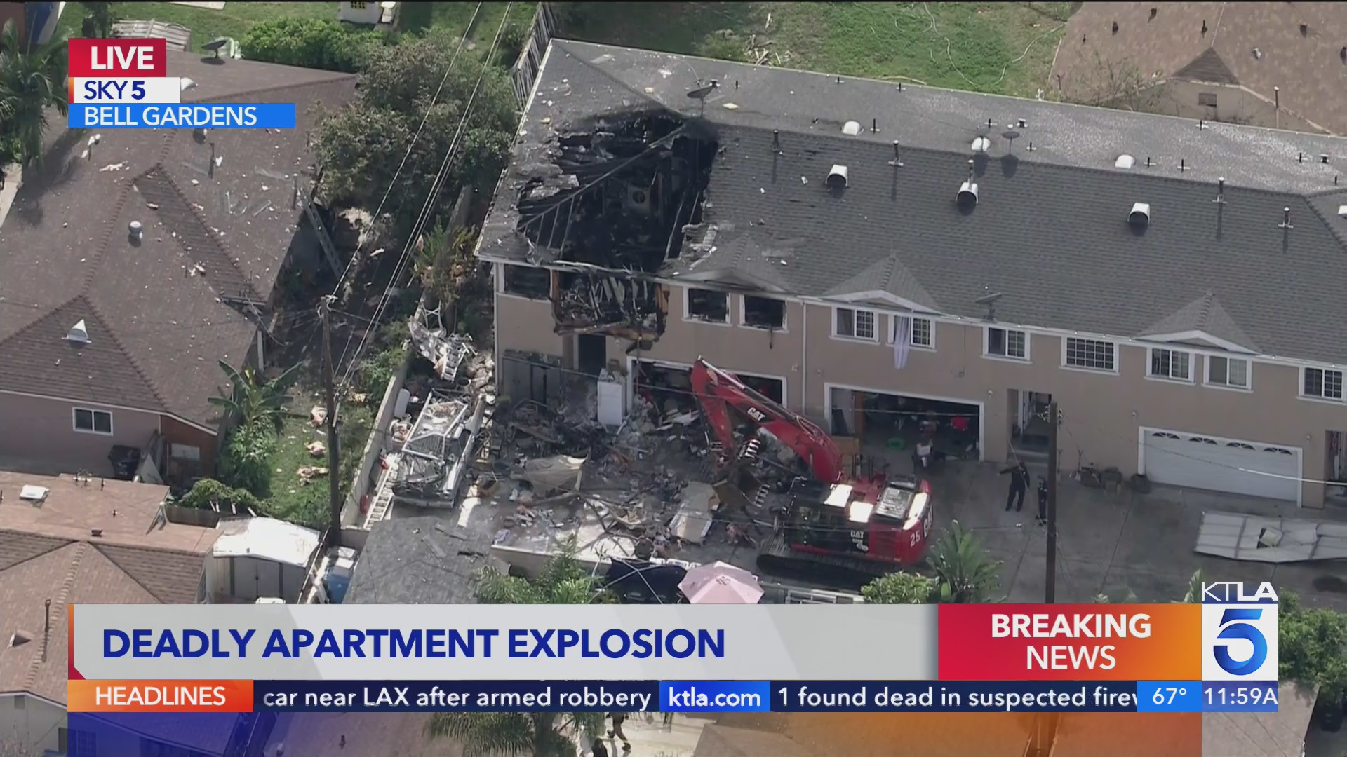 1 found dead in suspected fireworks blast that injured 2 others in Bell ...