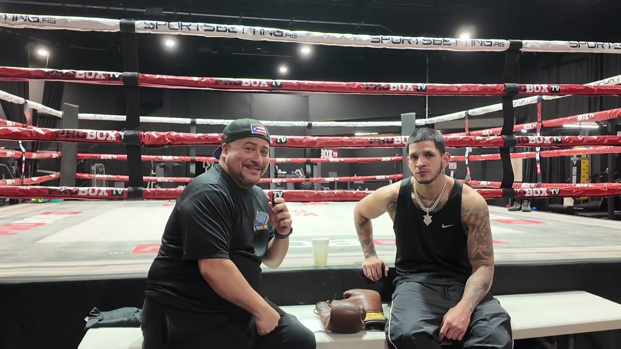 Edgar Berlanga fight week: "I was supposed to main event in Puerto Rico ...