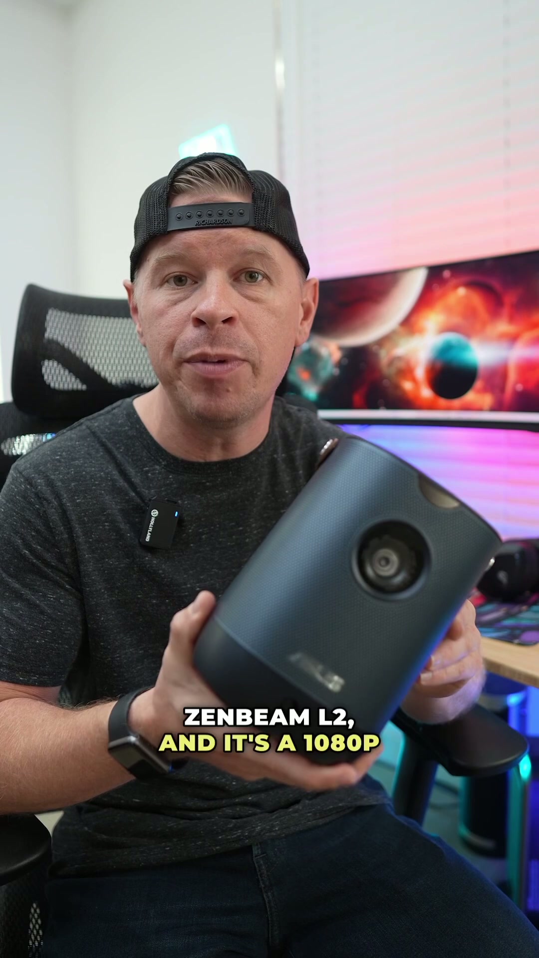 The ASUS ZenBeam L2 smart portable LED projector!