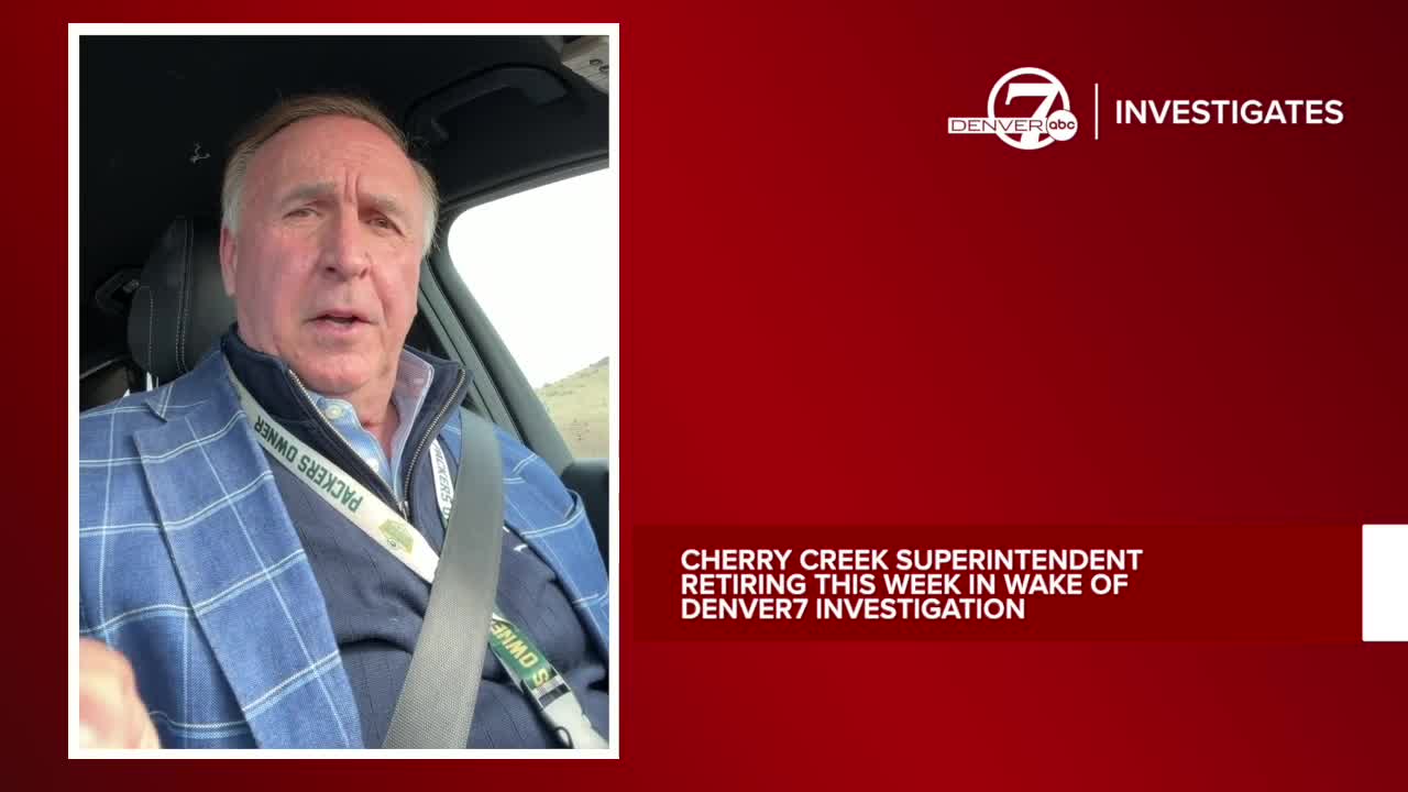 Cherry Creek superintendent announces retirement following Denver7 ...