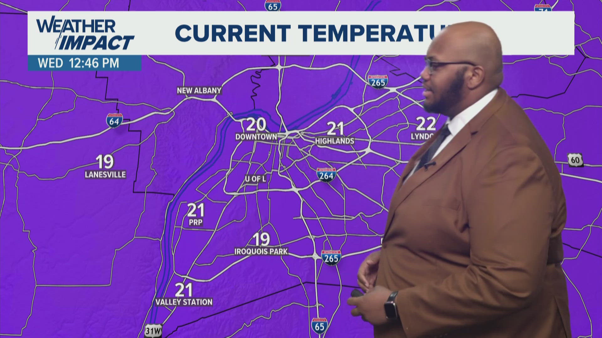 Cold pattern continues in Kentucky, Indiana | Jan. 28, 2026 noon weather