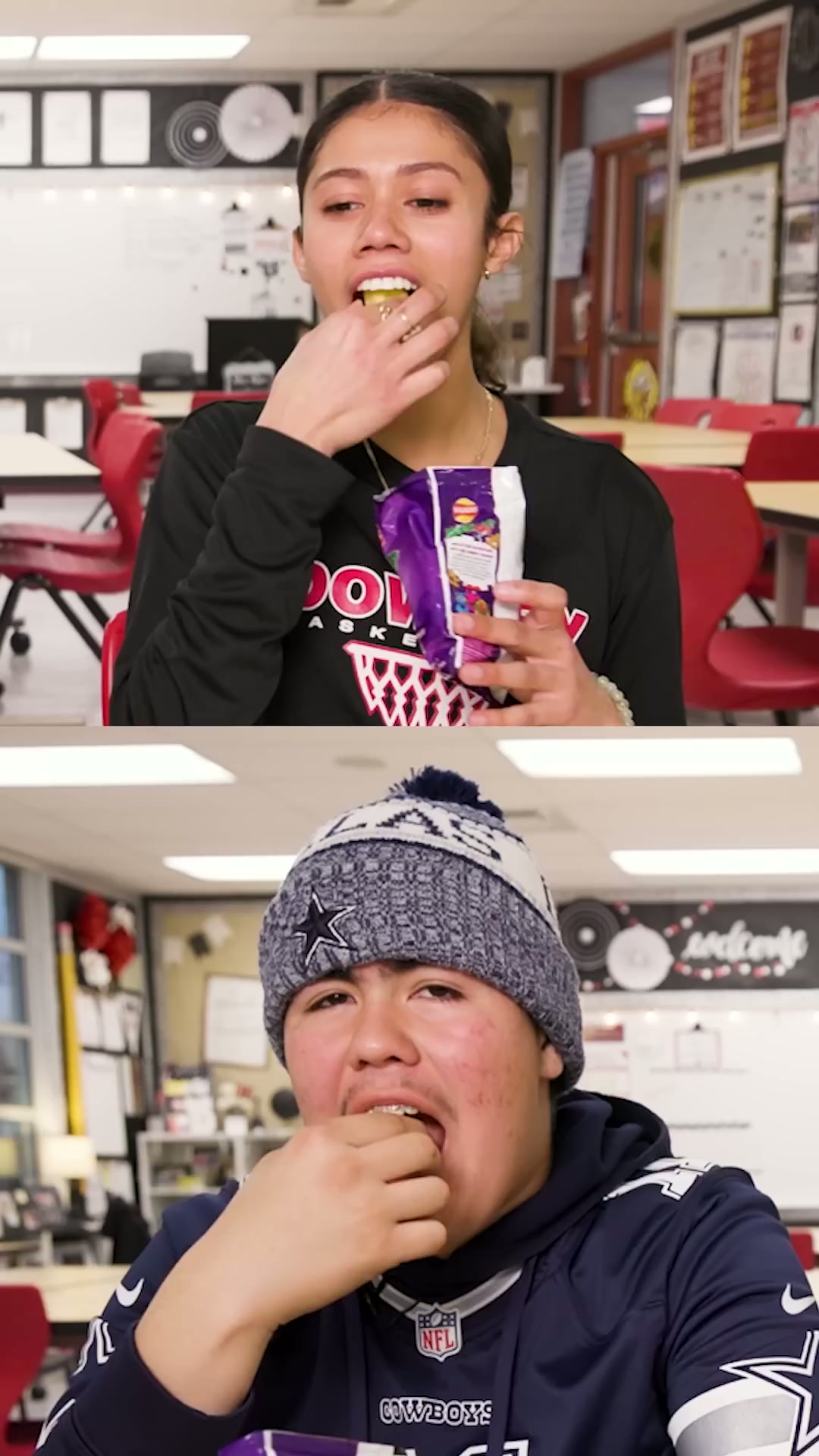 American students try 'pickled onion' Walkers crisps! UK snack shocks ...
