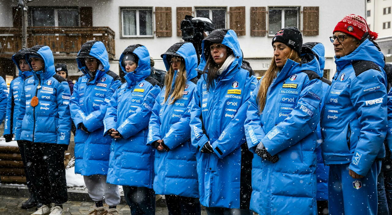 Crans-Monatana, la squadra italiana di sci alpino ha ricordato le ...
