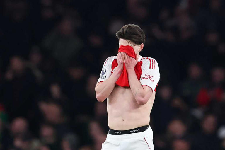 Arsenal face Kairat FC in UCL home clash without Declan Rice