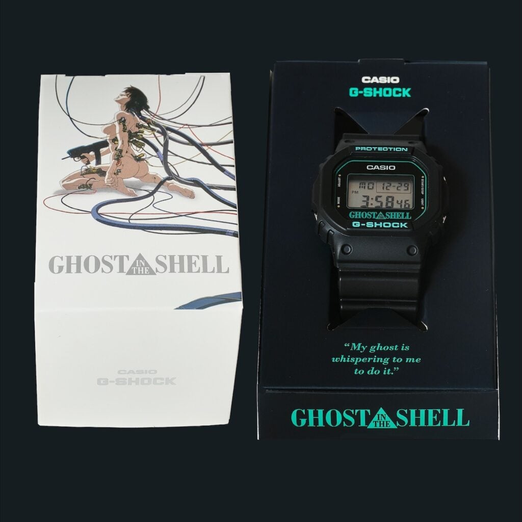 G-SHOCK unveils Ghost in the Shell DW-5600 inspired by the iconic 1995 ...