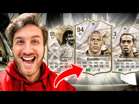 What do you get from 40 x 87+ base or centurion icon packs in EA FC 24?