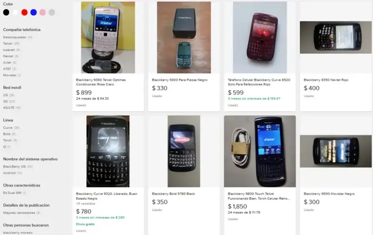 ¿Cuánto vale un BlackBerry actualmente? Los celulares que cautivaron a ...