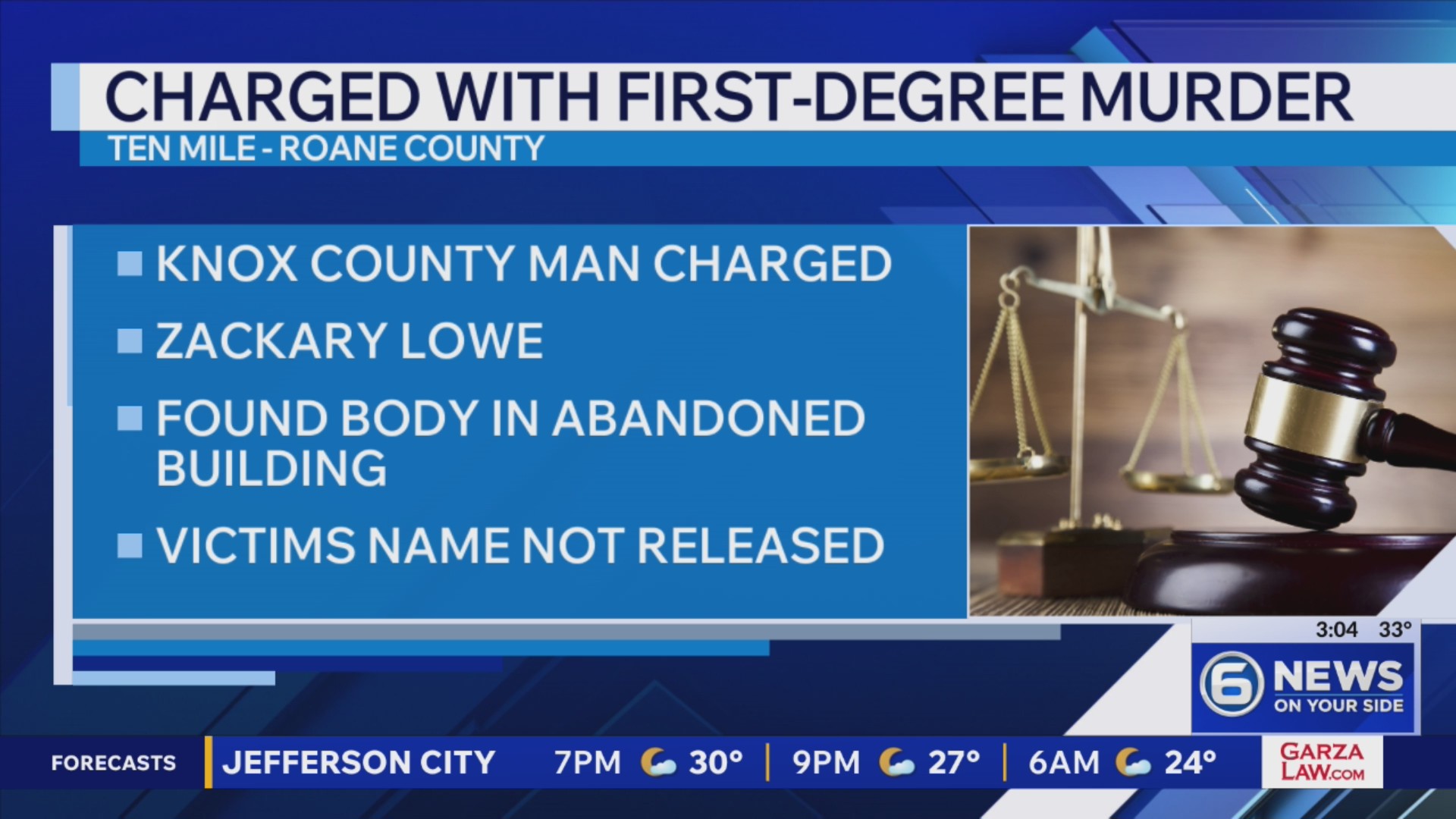 Knox County man charged with murder after Ten Mile resident found dead