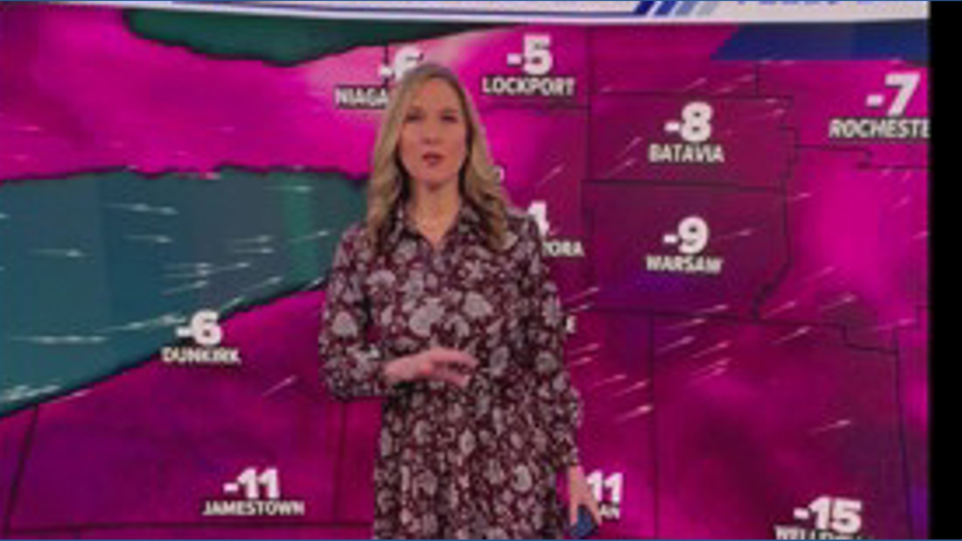 Bitter cold all week