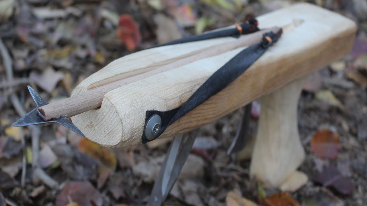How to make a fishing spear gun at home