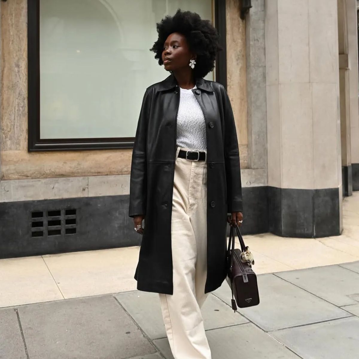 The best flat shoe and trouser outfits, according to a stylist
