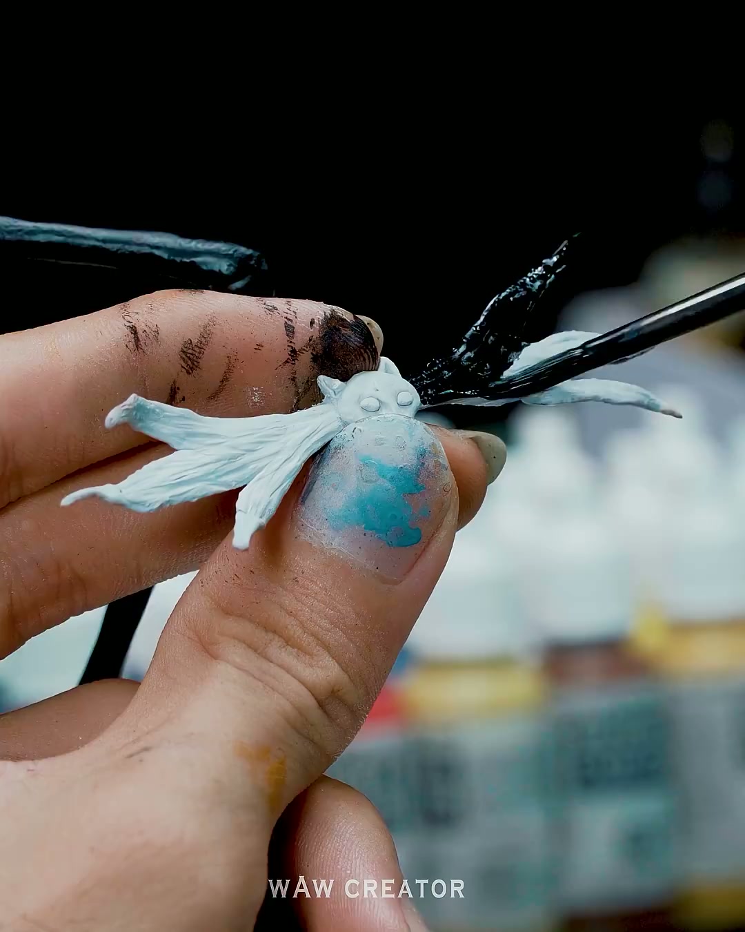 Building Halloween Town from The Nightmare Before Christmas