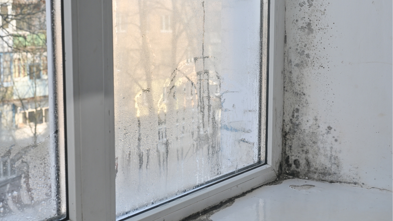 This ventilation issue shows up in homes built before modern code