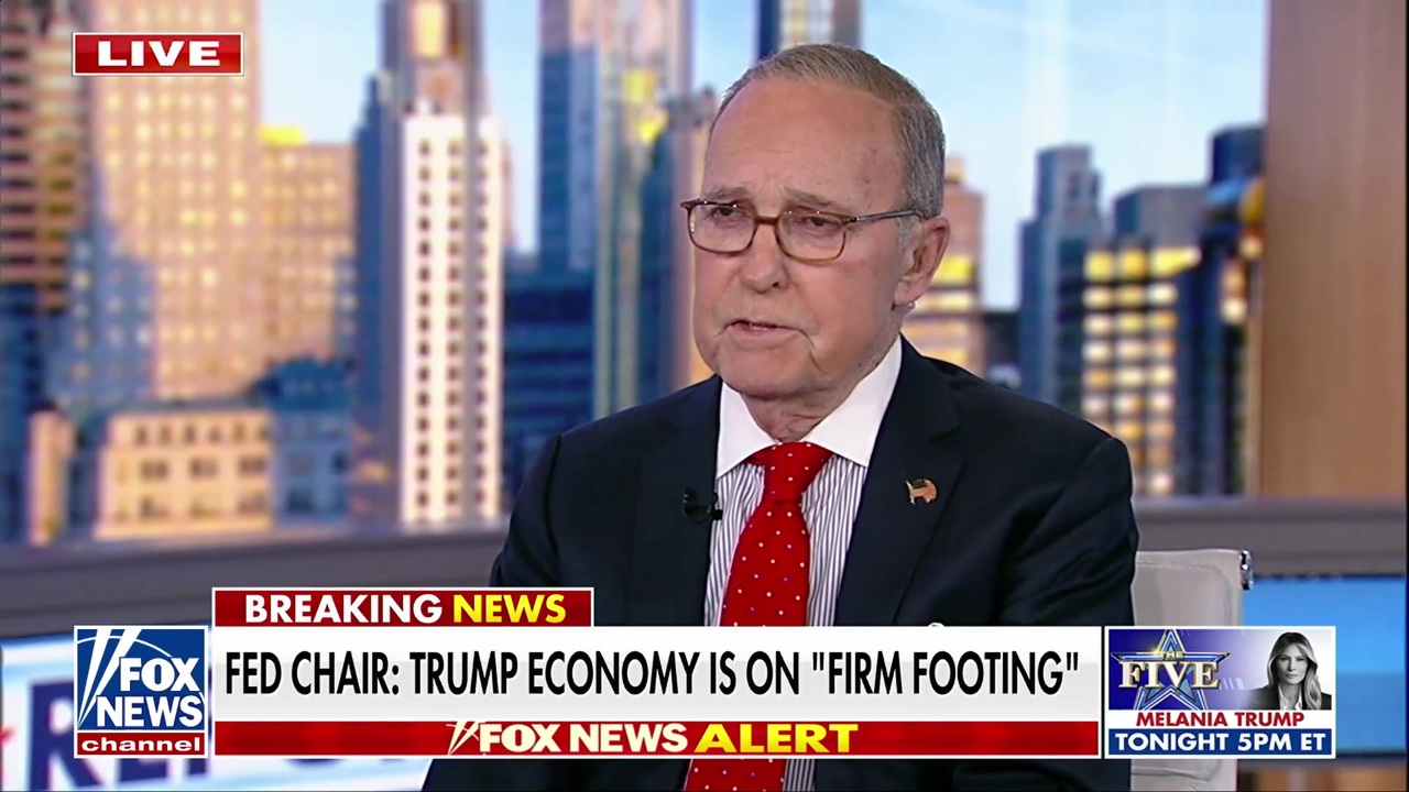 Larry Kudlow disagrees with Federal Reserve leaving rates unchanged ...