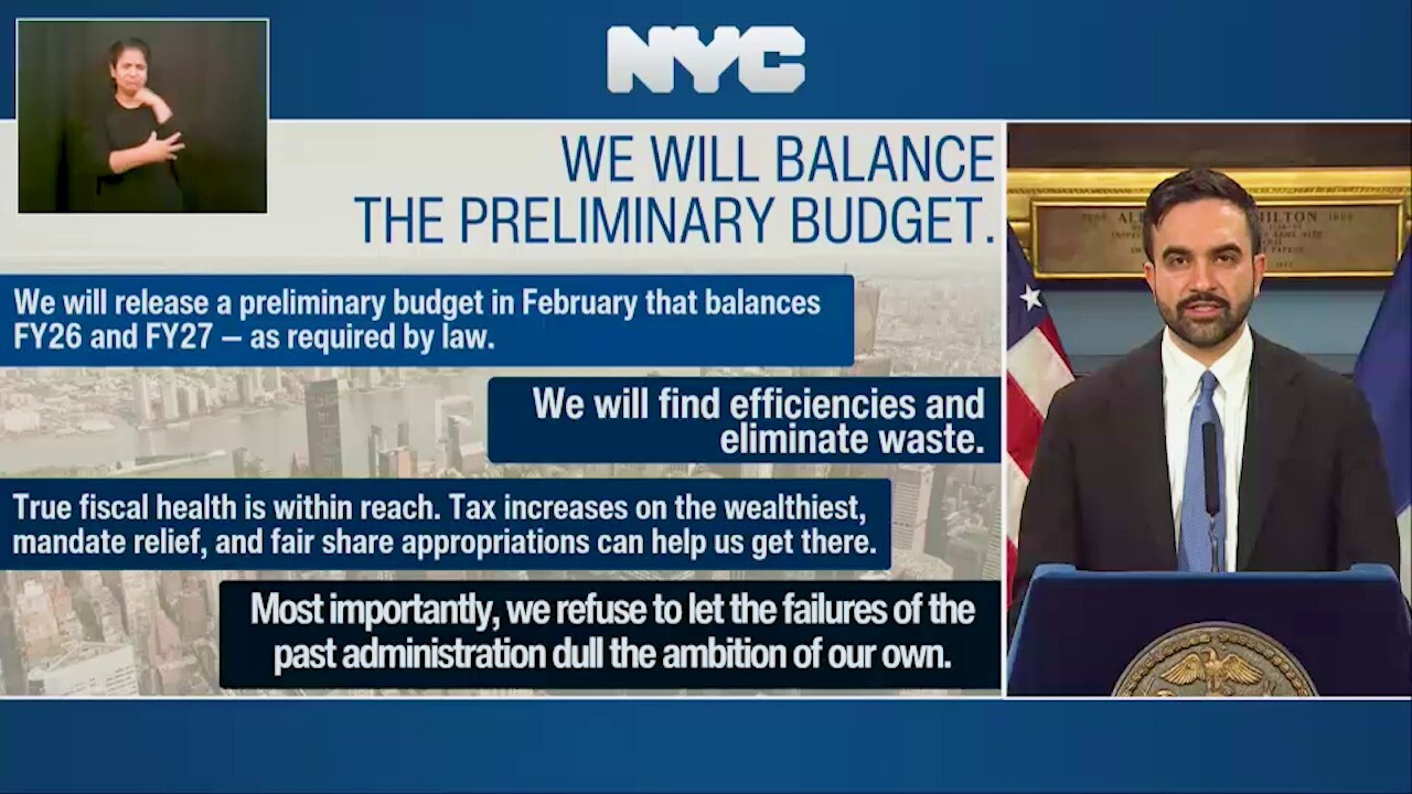 Mamdani calls for higher taxes on NYC's richest, says 'we need to ...