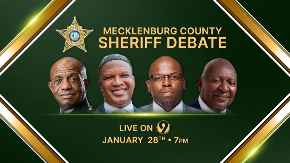 Mecklenburg County sheriff candidates to debate on Channel 9