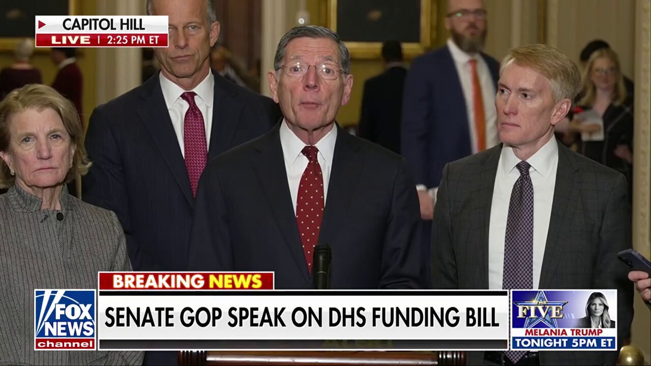 Senate GOP addresses DHS funding bill, potential government shutdown