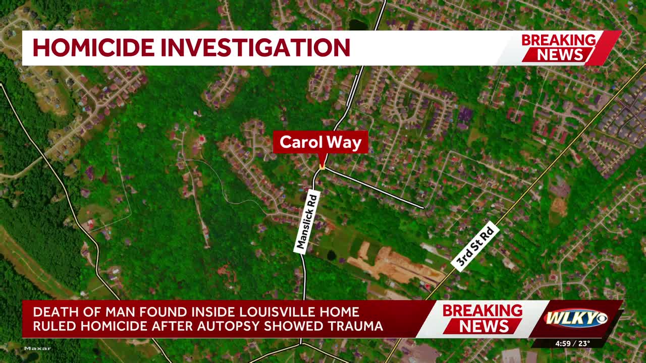 Man found dead inside south Louisville home; Homicide Unit investigating