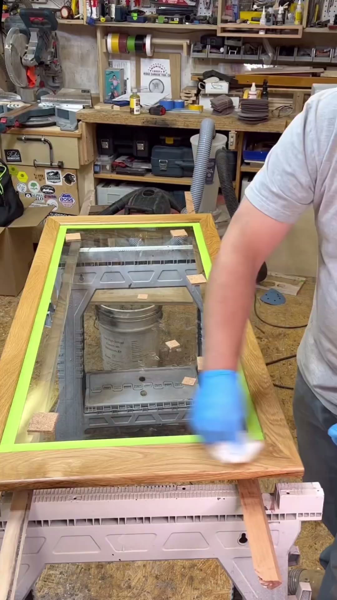 Rustic Lumber 2 part hard wax wood finish #woodfinish #woodworking #diy