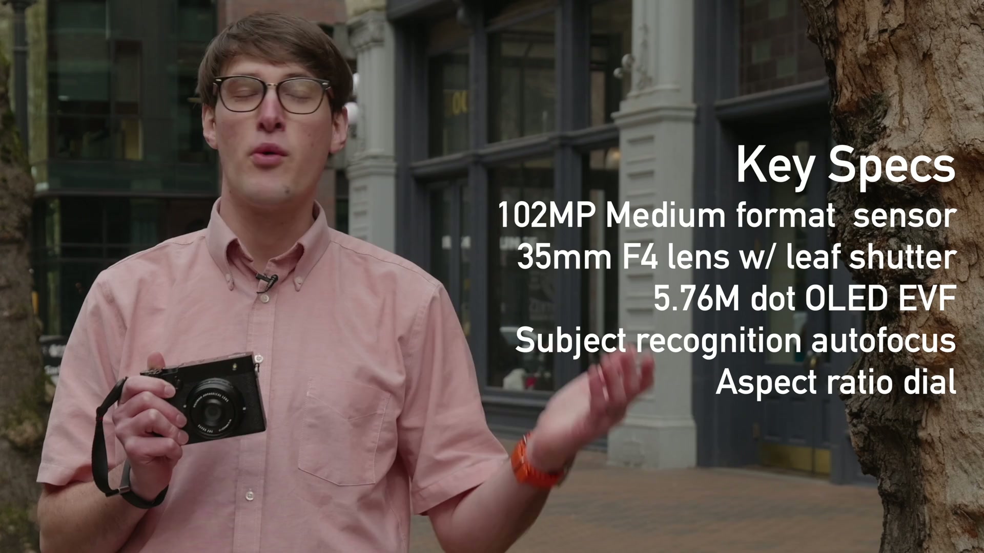 First look at the Fujifilm GFX100RF