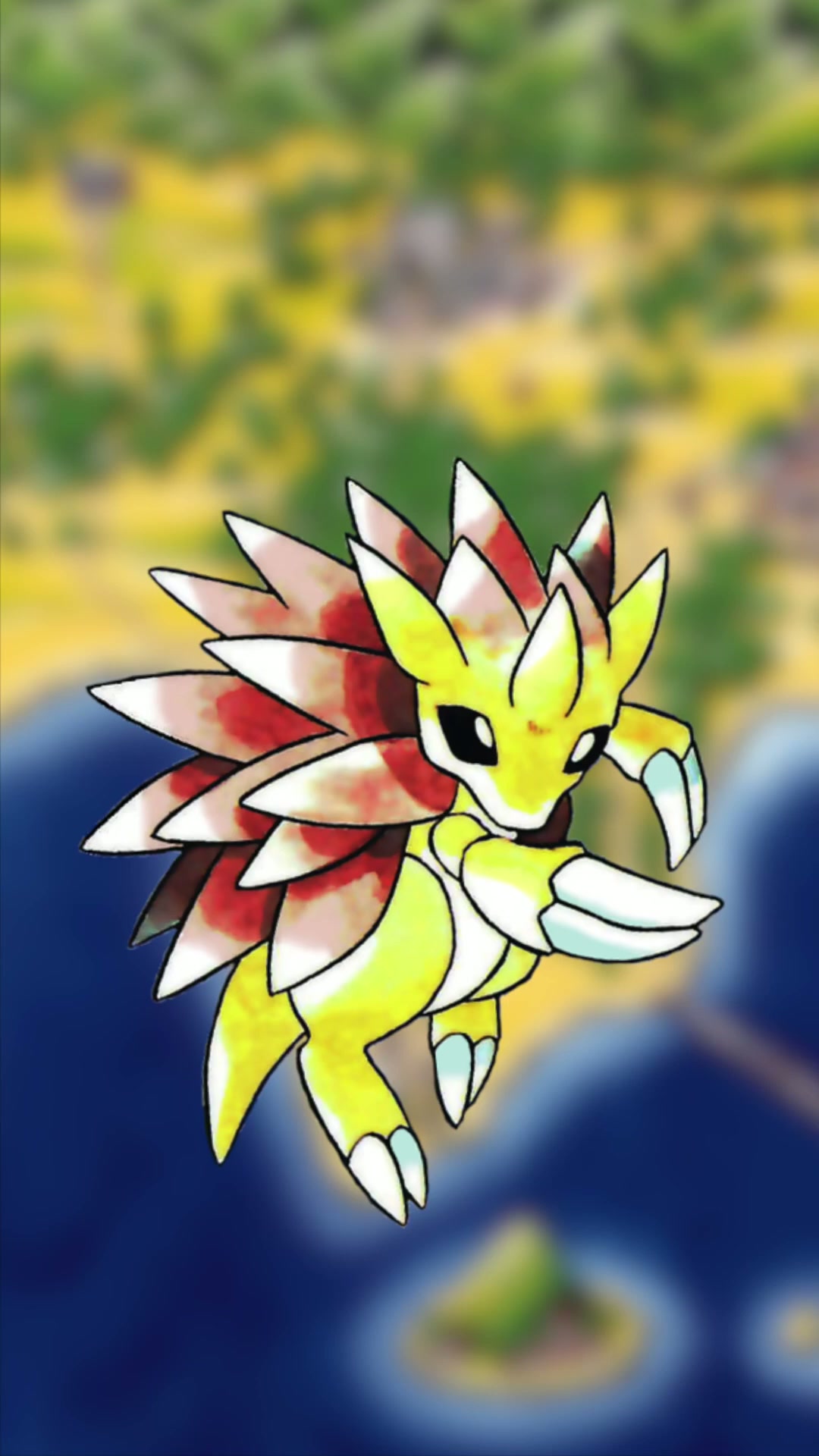 Sandslash in generation I – the sharp evolution of gen 1! #shorts #pokemon