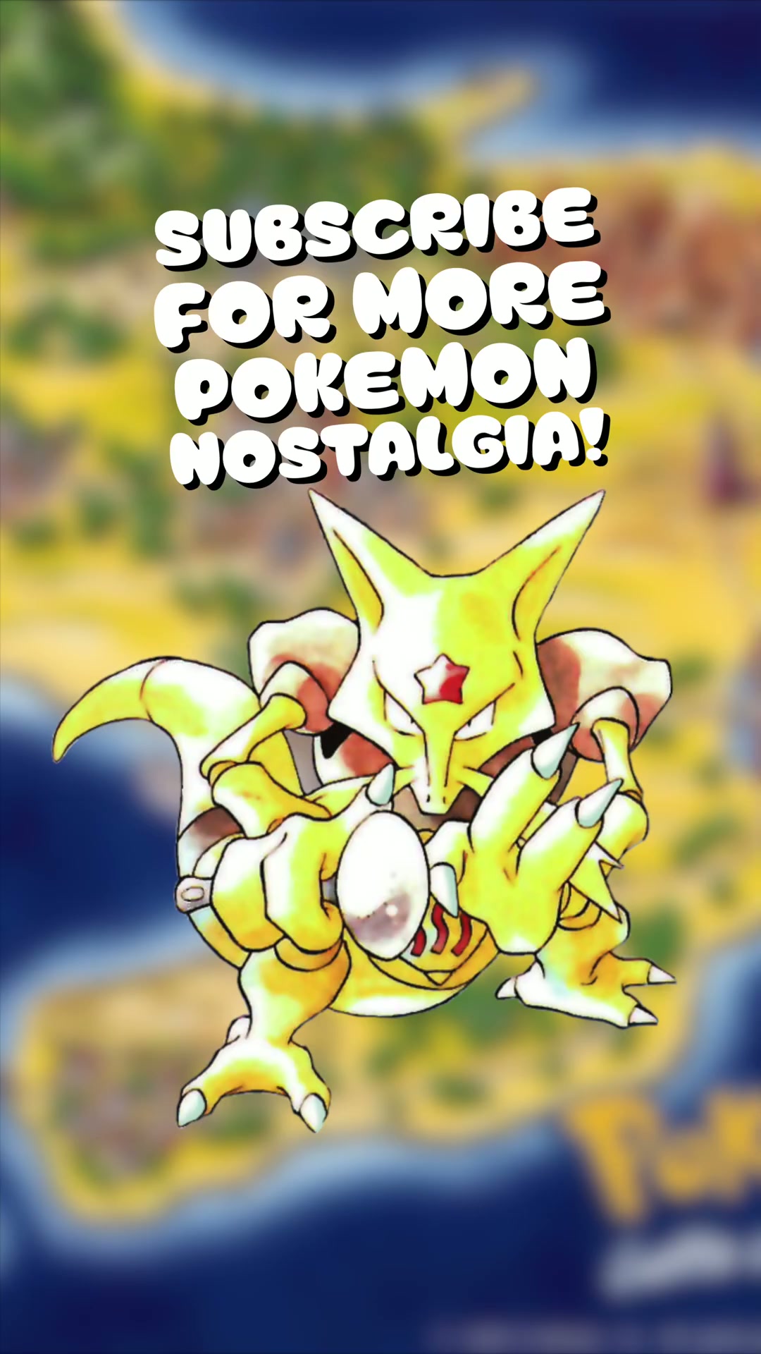 Kadabra in Generation I: Psychic power unleashed! #shorts #pokemon