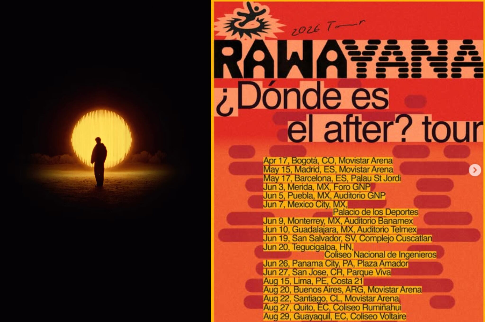 Rawayana confirma concierto en Bogotá este año: fecha, lugar, precio de ...