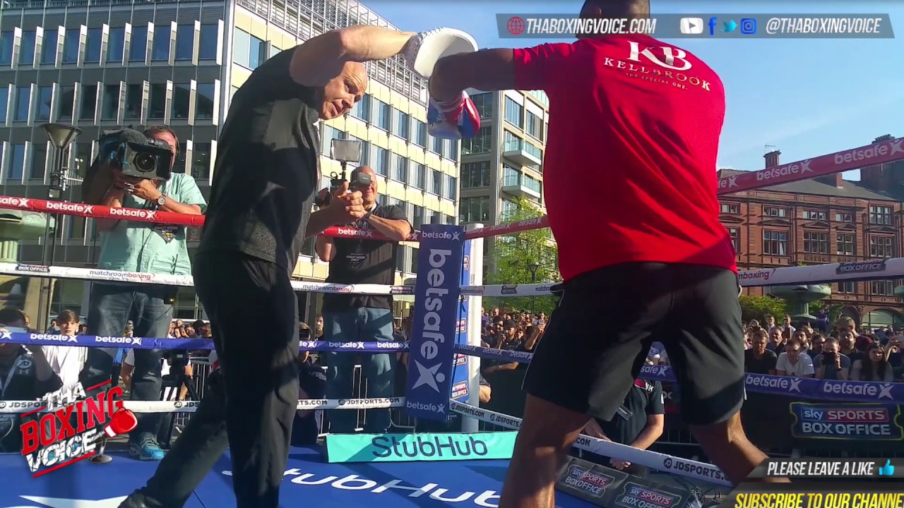 Kell Brook vs Errol Spence Jr, Brook puts on master show during workout