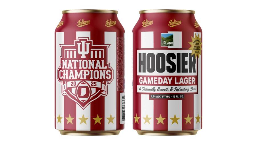 Upland releasing Hoosier Gameday Lager can commemorating IU’s national ...