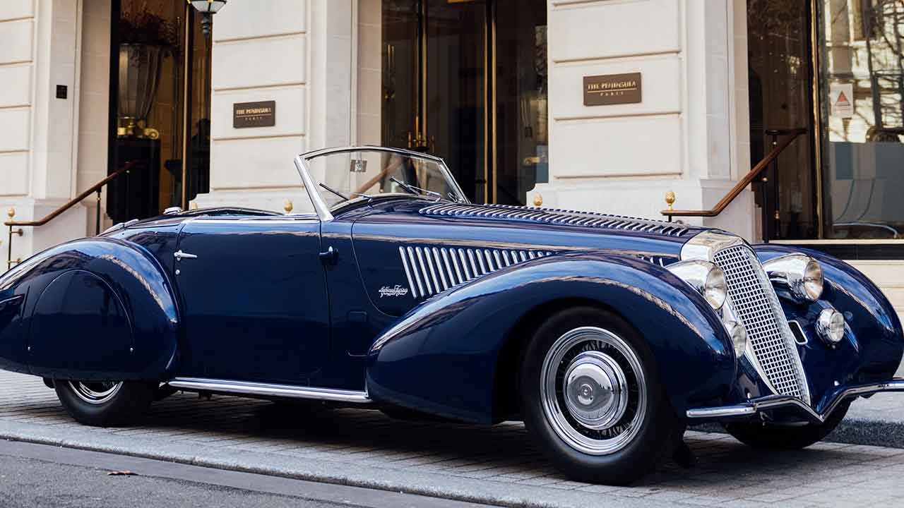 Alfa Romeo 8C 2900B tahun 1938 dinobatkan sebagai mobil klasik terbaik ...