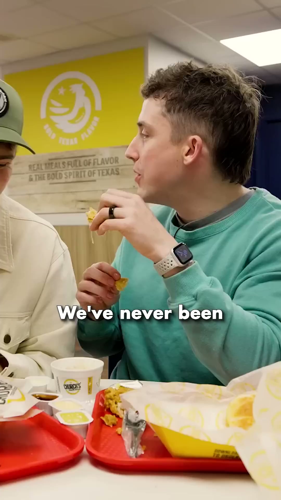 Two Brits try honey on chicken for the first time!