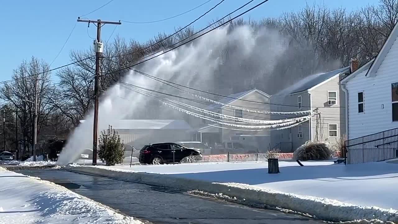DPW investigating possible water main break or leak