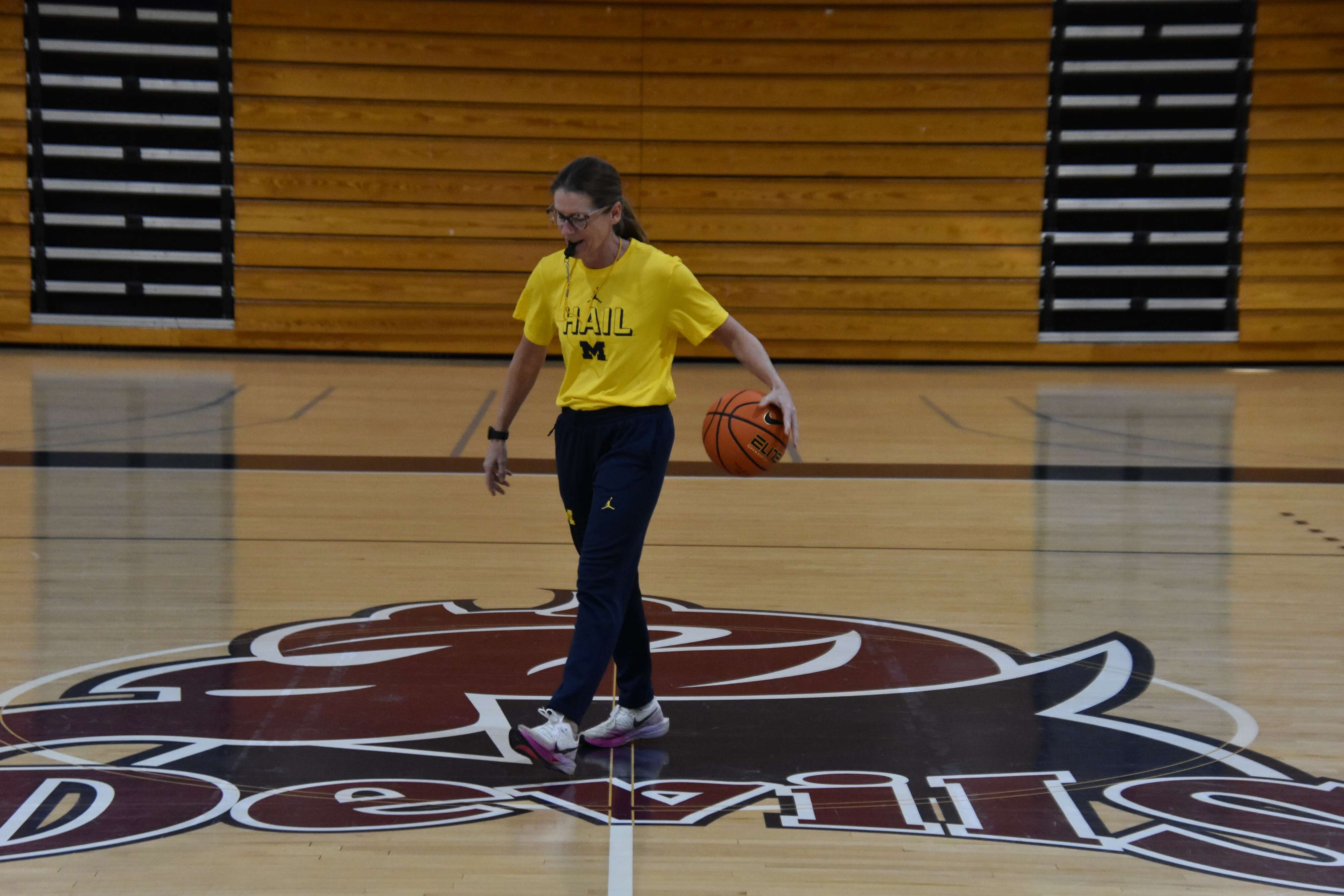 The coach needed a court. She brought her team to the NJ gym where she ...