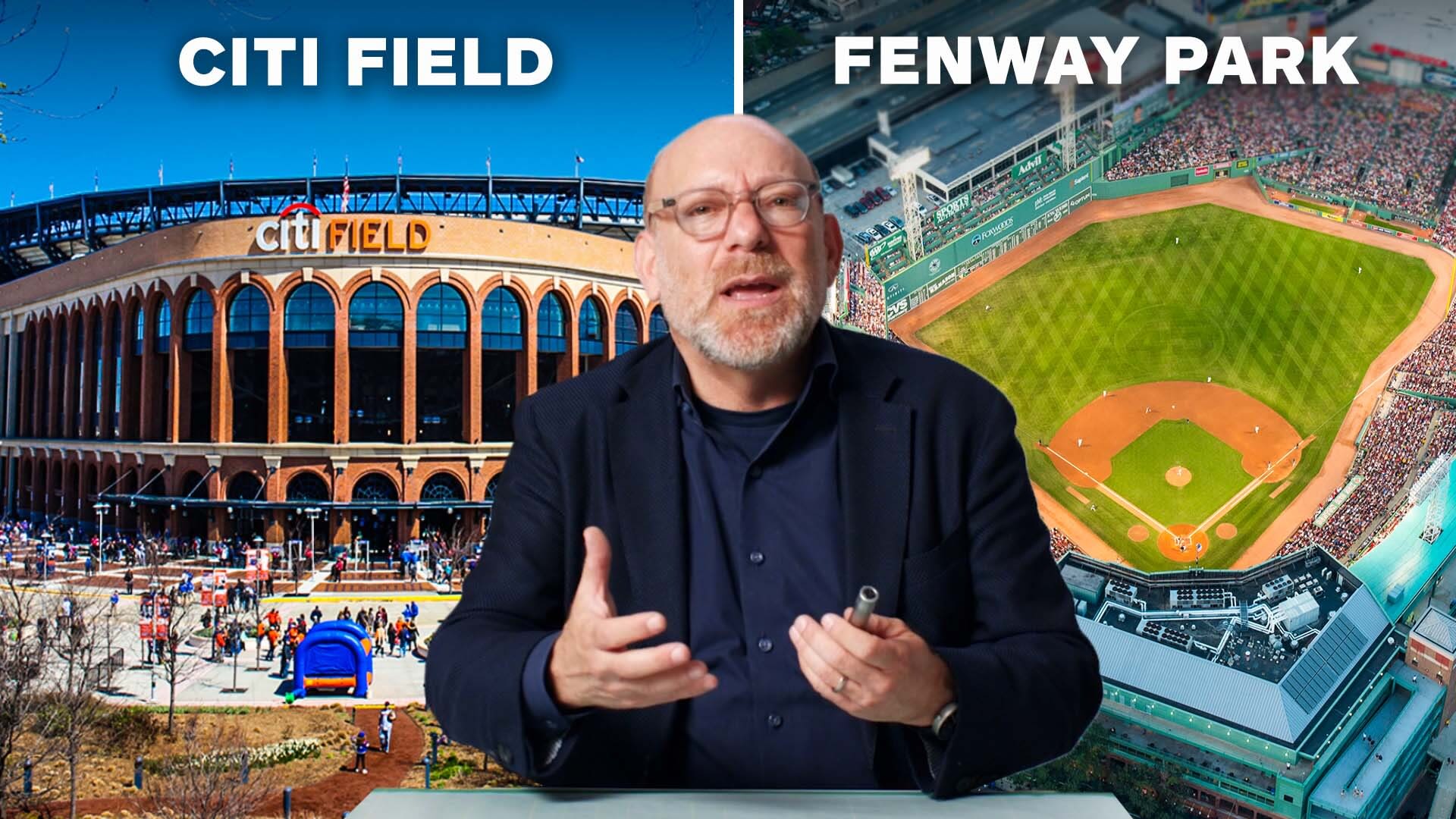 Architect breaks down baseball stadium details (past & present)