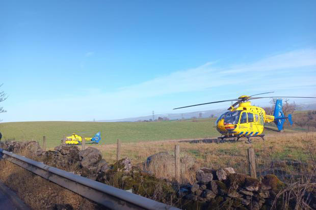 Cyclist in his 70s dies after collision with HGV on Cumbria road